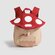 Детский рюкзак в форме гриба, красный, для девочек и мальчиков, дошкольный, 26x2...