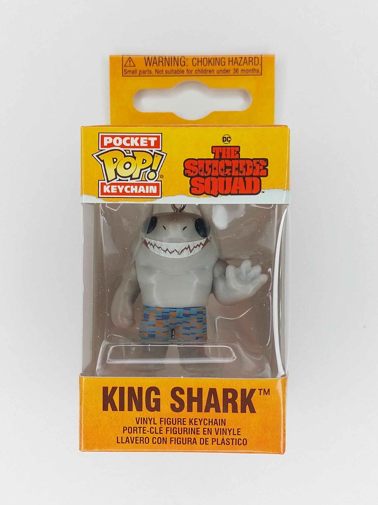 Брелок keychain Король Акул из фильма Отряд самоубийц King Shark Suicide Squad
