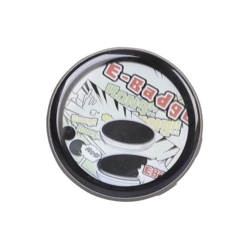 Цифровой магнитный значок с дисплеем, Черный