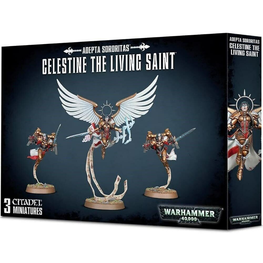 Набор миниатюр Adepta sororitas Celestine living saint Warhammer 40000