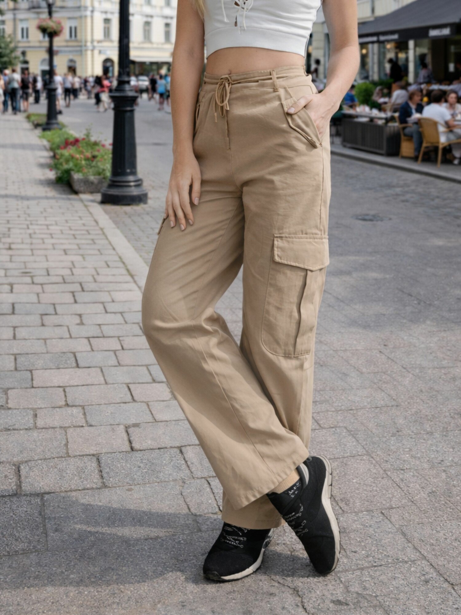 Джинсы карго