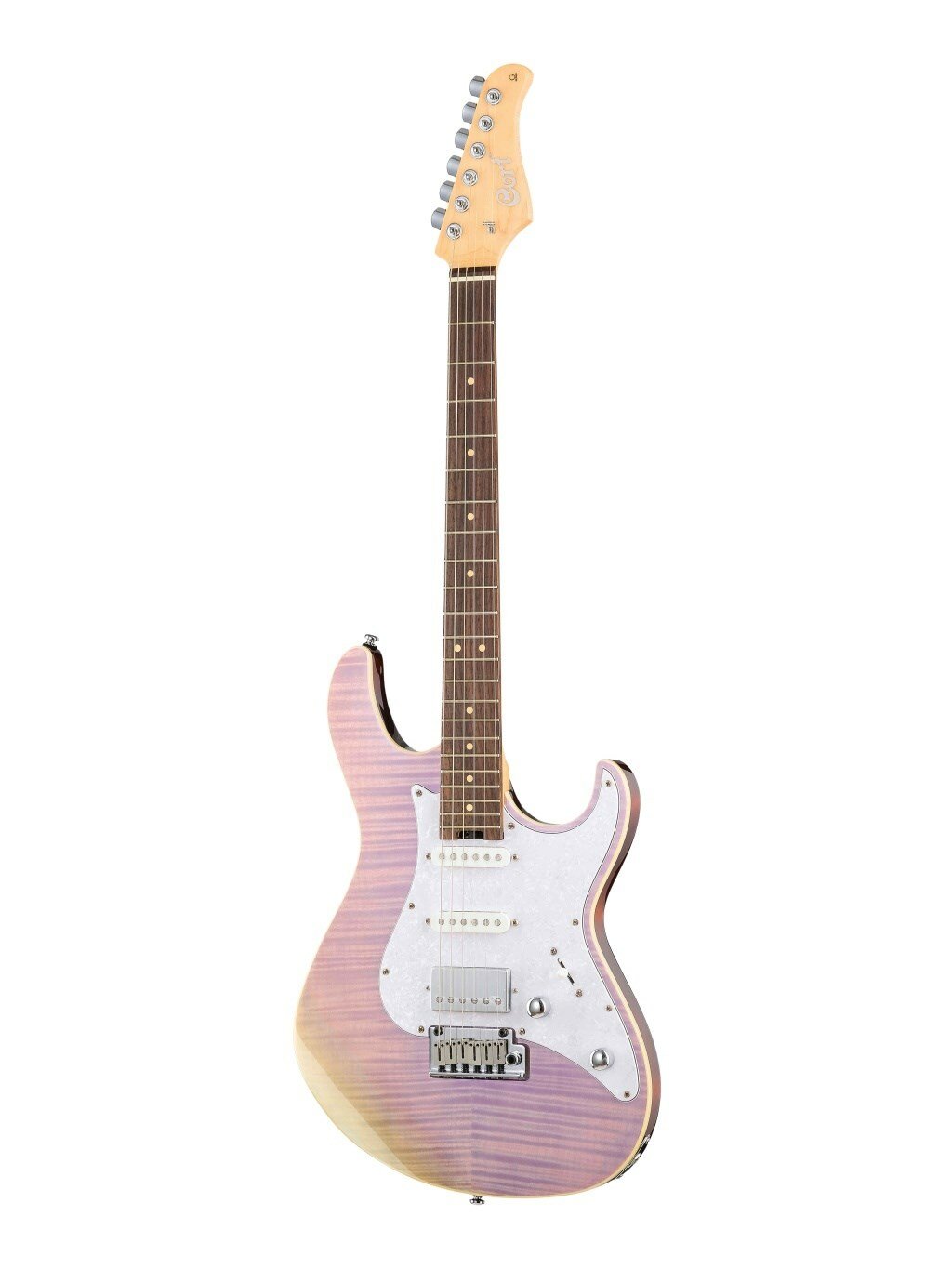 Cort G280-Select-TCP G Series Электрогитара, фиолетовый хамелеон