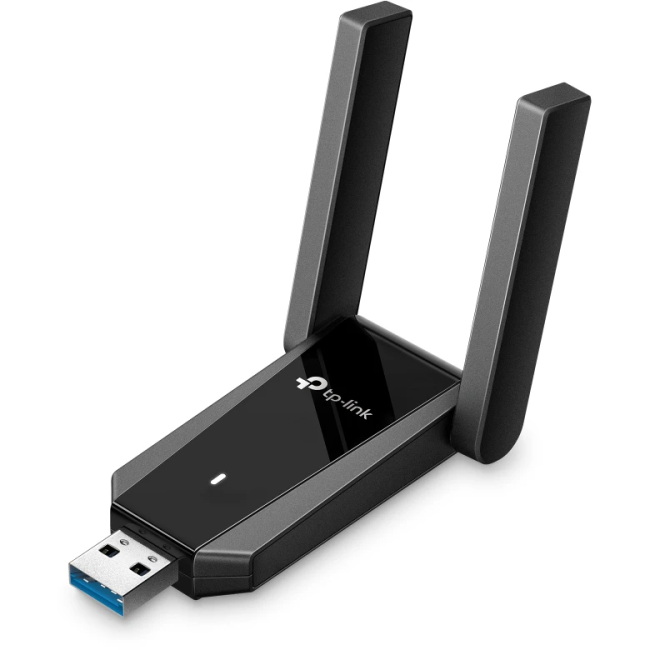 TP-Link Archer TX30U Plus AX1800 Двухантенный беспроводной USB-адаптер Wi-Fi 6 с высоким коэффициентом усиления