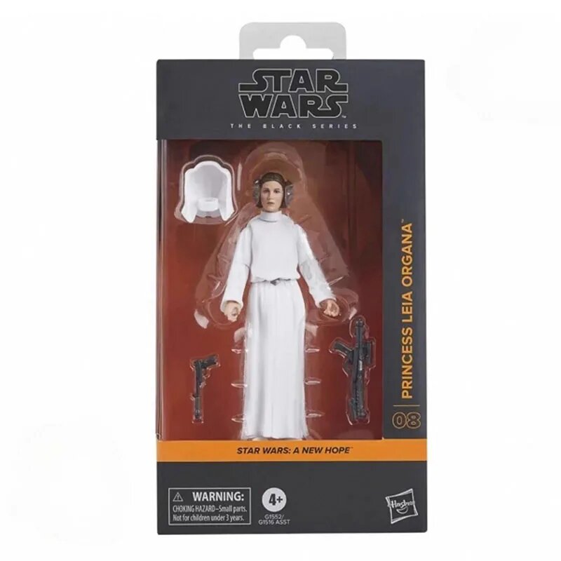 Фигурка Hasbro Star Wars The Black Series Принцесса Лея Органа 15см