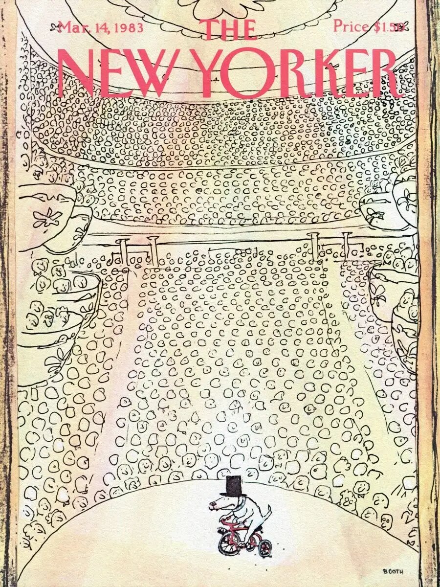 Постер New Yorker Нью Йоркер март, 40 x 50 см (с полями), бумага, без рамы — фото 1