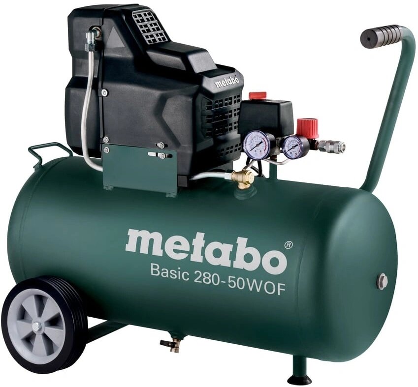 Компрессор поршневой Metabo Basic 280-50 W OF безмасляный 13
