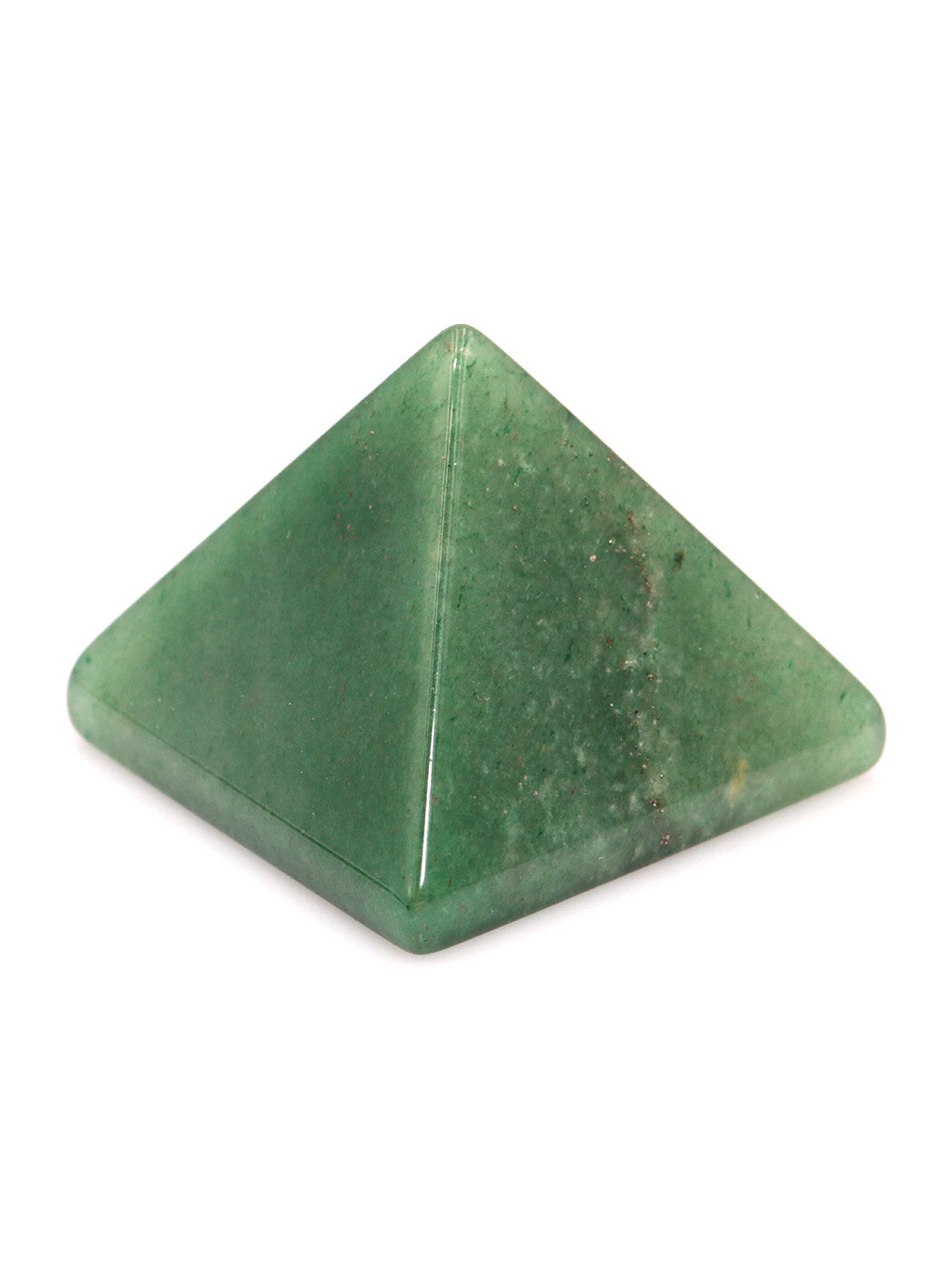 Пирамида из натурального камня Зеленый Авантюрин (3 х 4 x 4 см)