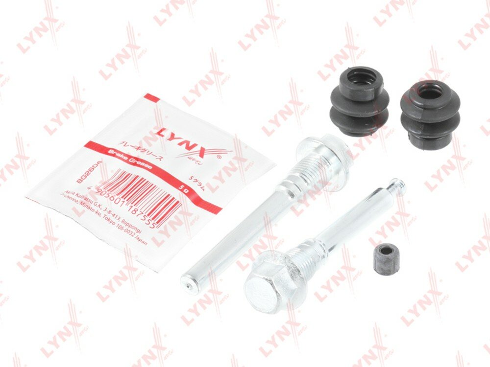 Комплект направляющих тормозного суппорта задний LYNX AUTO BC-2011 82 мм Nissan Juke 10->, Murano Z50, Z51 03->, Teana J31, J32 06->, TIIda C11 07->, Qashqai J10 07->, X-Trail T30, T31 01-13