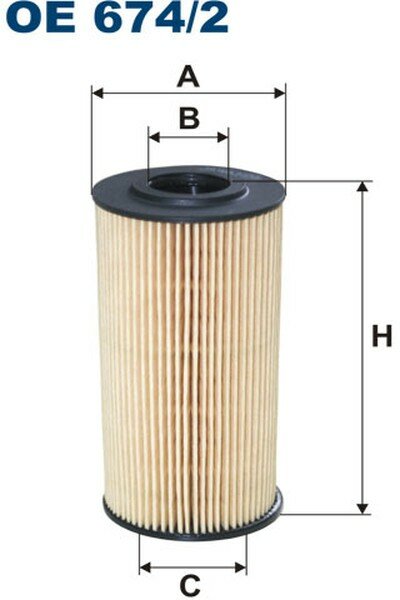 Фильтр масляный FILTRON OE674/2 Hyundai I30, Getz, Accent, Kia Ceed, Rio II