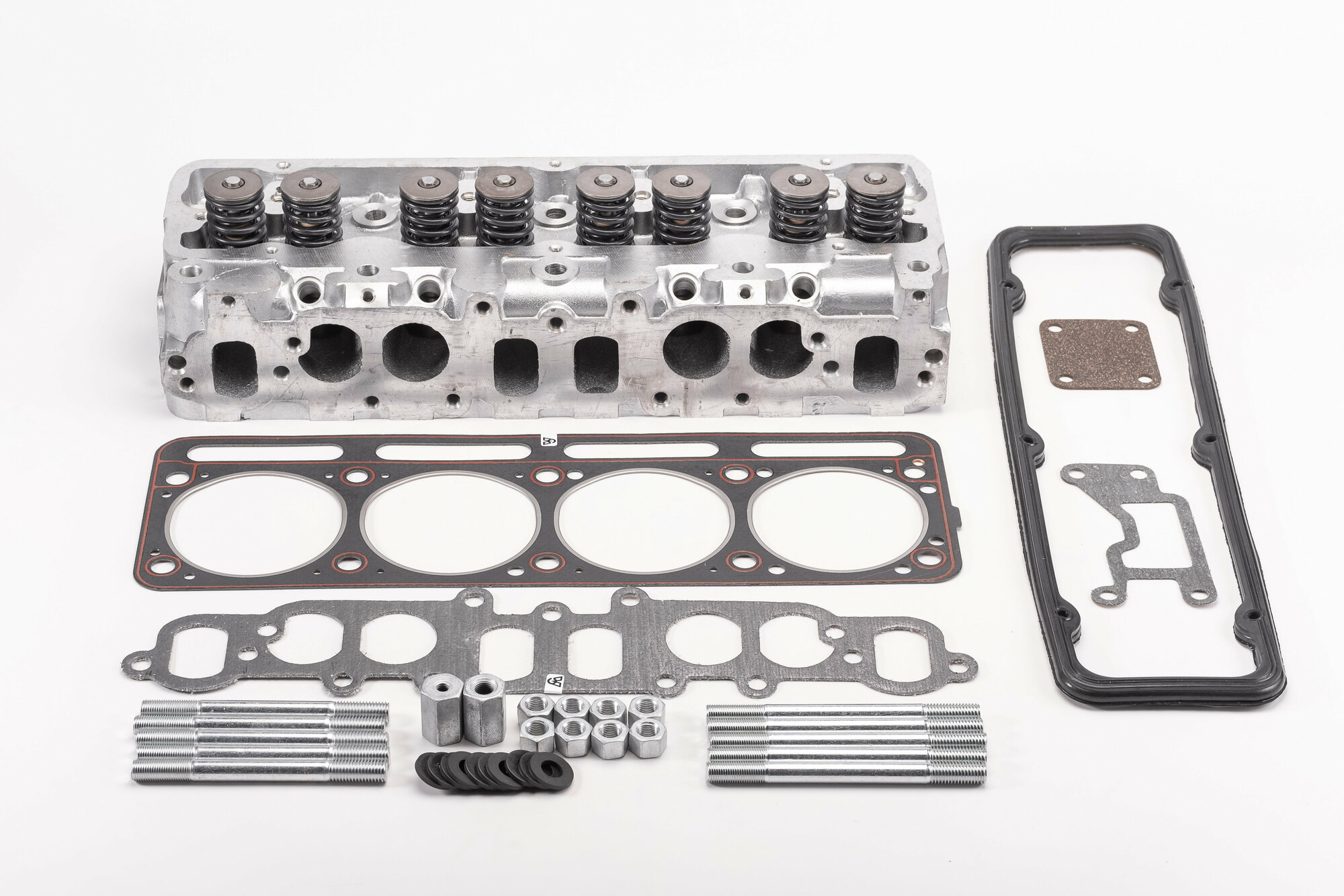 Головка блока цилиндров (с клапанами, крепежом и прокладкой) УМЗ (оригинал) для а/м ГАЗель Бизнес (дв. УМЗ-4216 Евро-2)