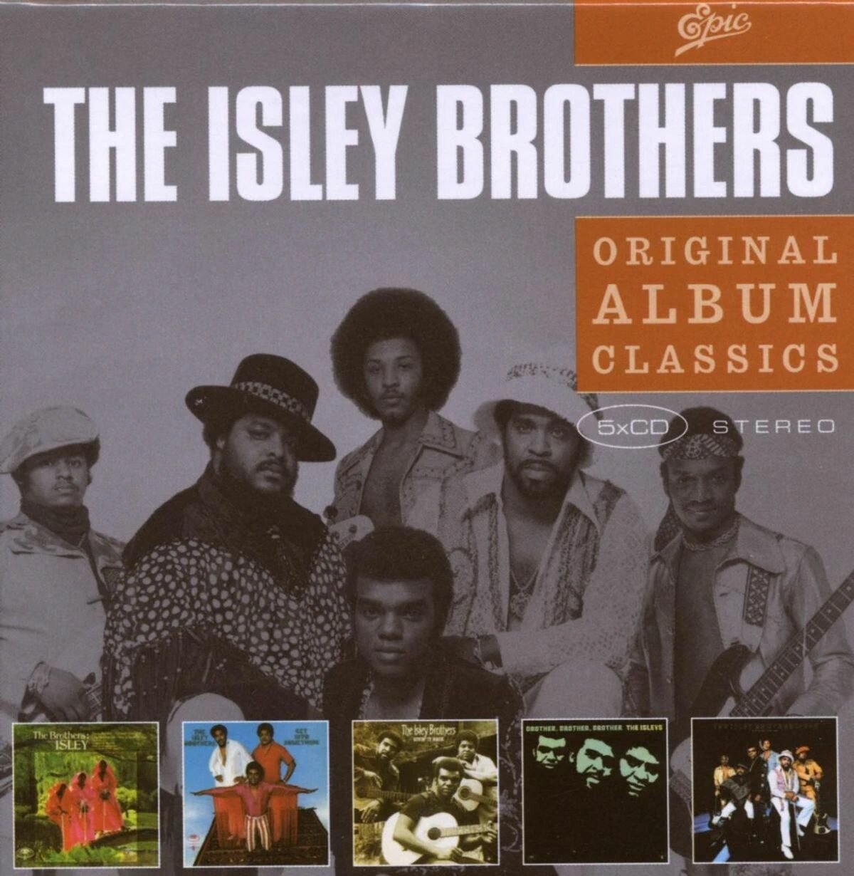 The Isley Brothers: Original Album Classics (5CD), 2008, Sony, Диск Музыкальный