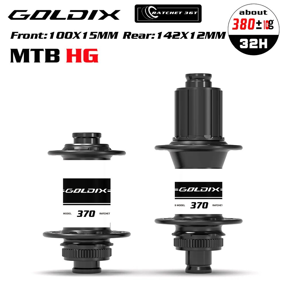 GOLDIX M370 Втулка MTB HG 100x15 142x12