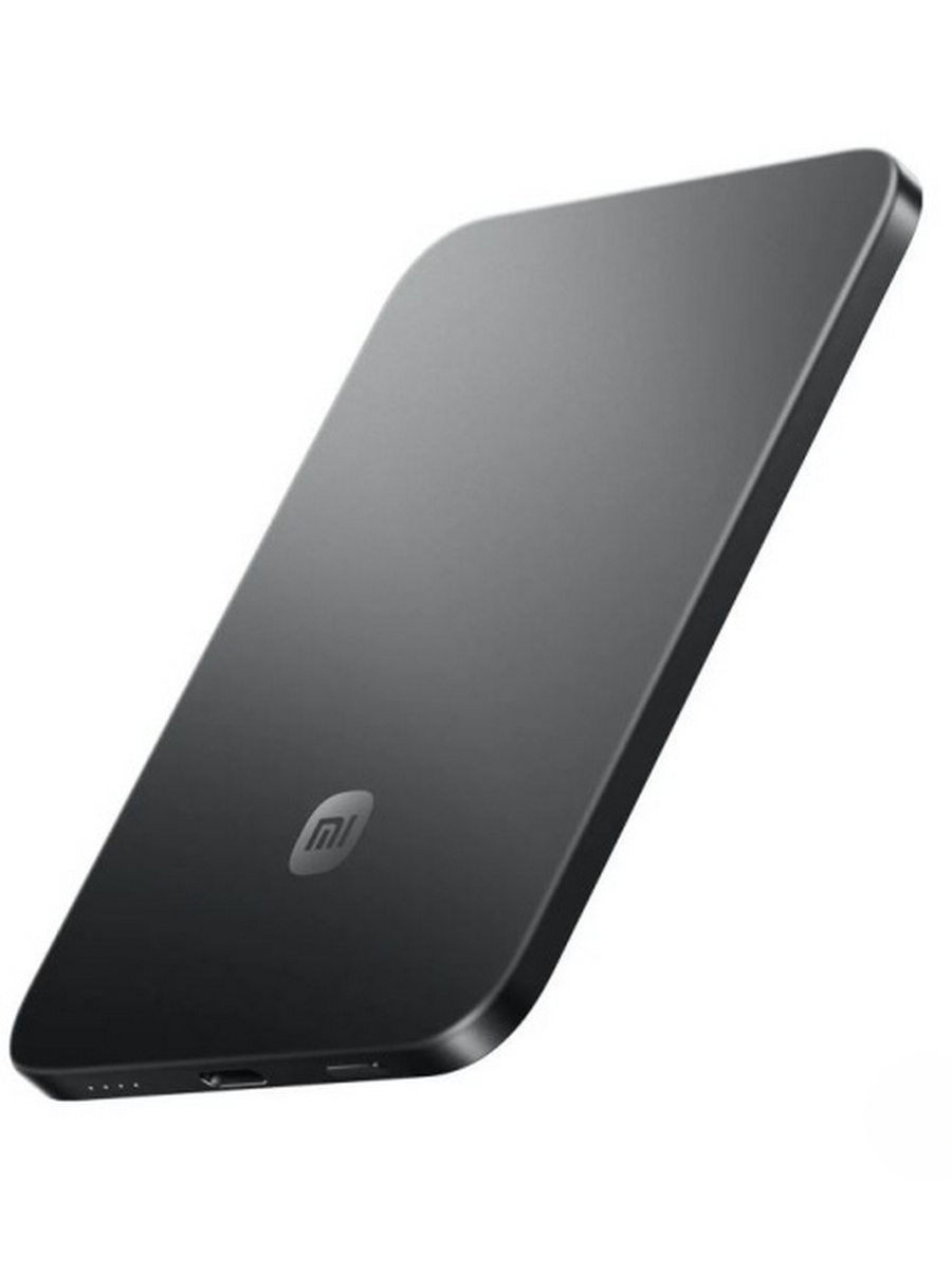 Внешний аккумулятор Xiaomi UltraThin Magnetic Power Bank 5000 mAh 15W Графитовый Qi 2 RU