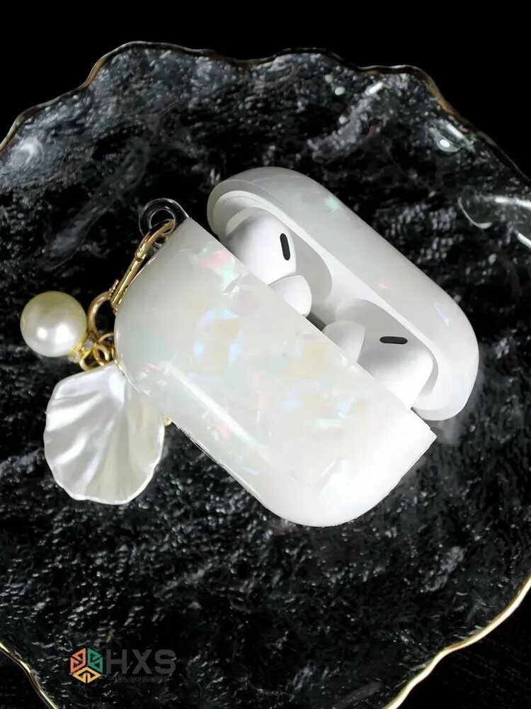 Чехол для Airpods Pro 2 韩风贝壳纹AirPods3保护套三代苹果airpods2代pro无线蓝牙耳机套