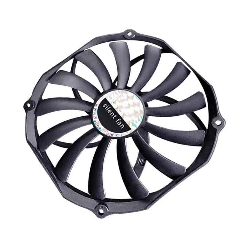 Вентилятор LR1004522_2893475634-LN07Ij2O9o 140mm Silent Fan черный пластик