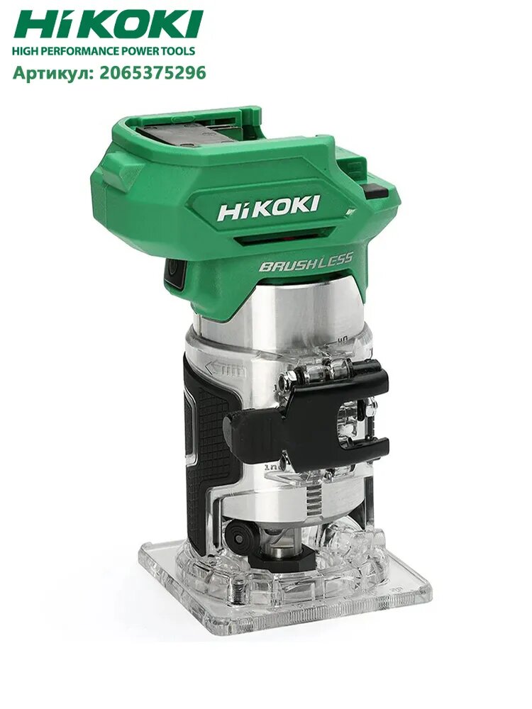 Фрезер по дереву электрический HiKOKI M1808DA, Бесщеточный кромкообрезной станок 18 В, резать для обработки дерева, Фрезерный станок, шлифовка кромки, без АКБ и ЗУ