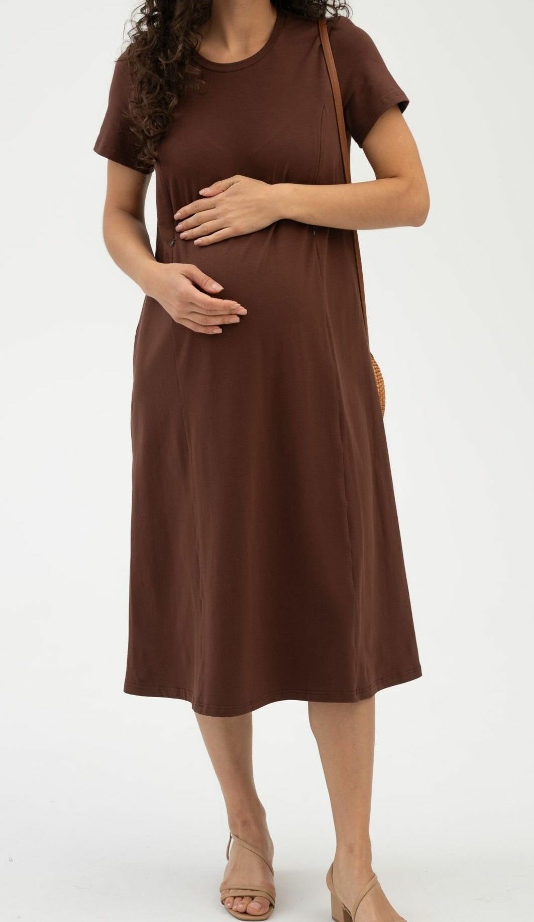 Платье для беременных и кормящих мам