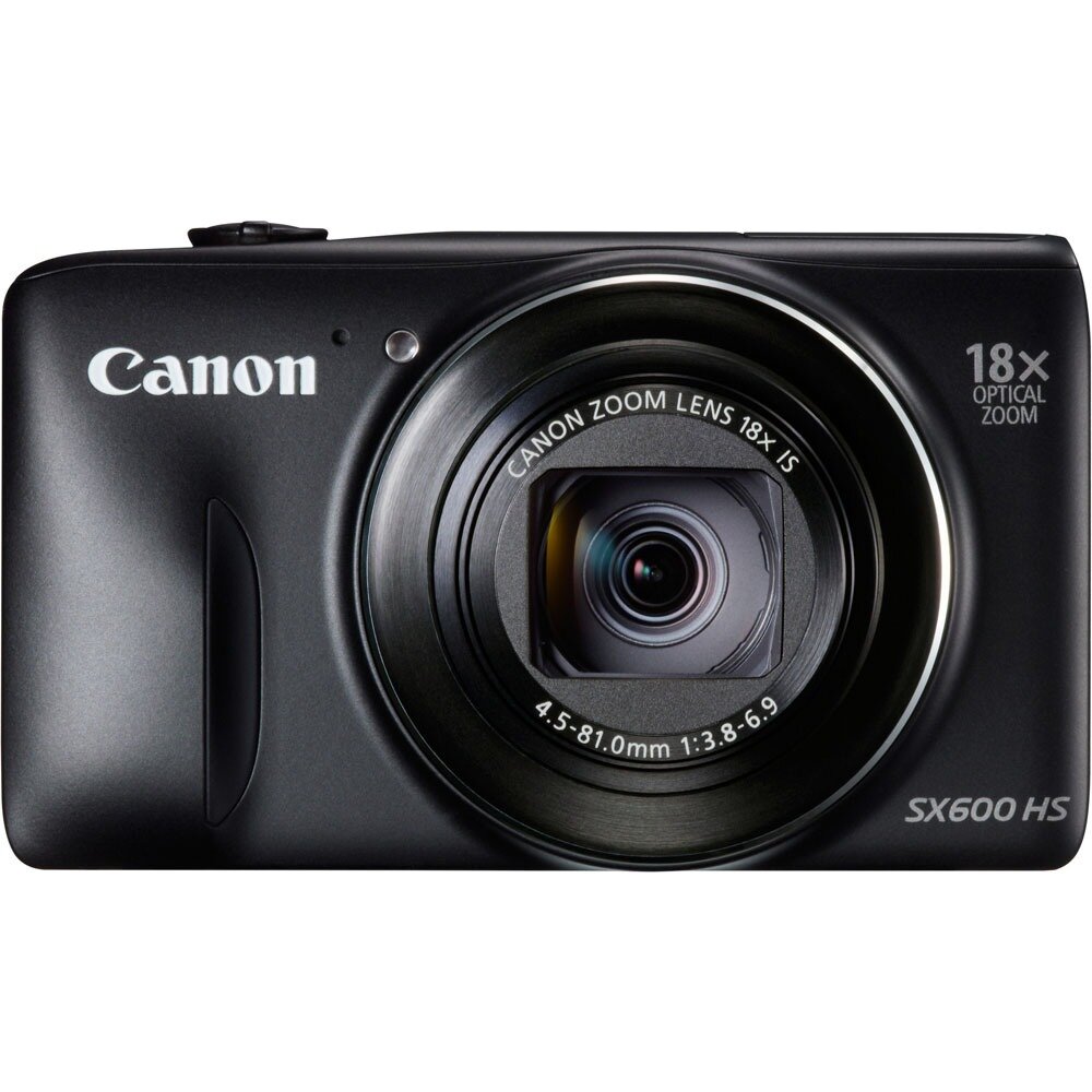 Canon PowerShot SX600 HS, Black Цифровой компактный фотоаппарат