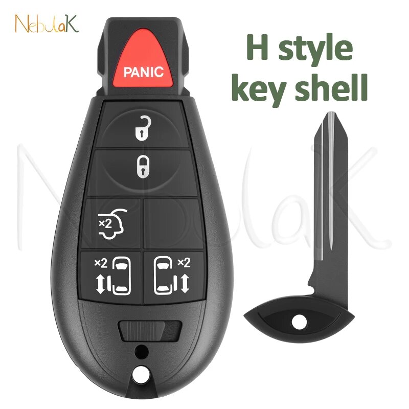 Брелок для ключей Chrysler Jeep Dodge Ram H style shell