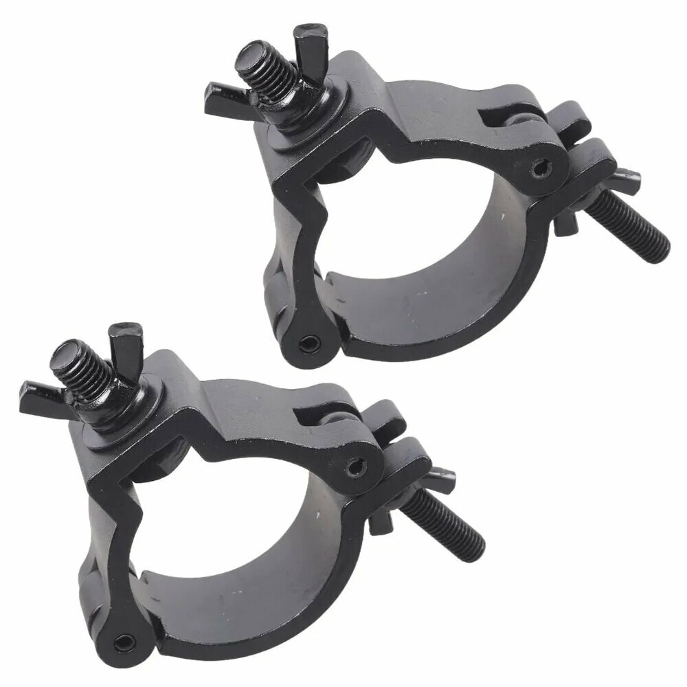 2-ступенчатые легкие крючки (тонкая карточка с пряжкой в виде одного кольца от 48 до 52 трубок)-черный