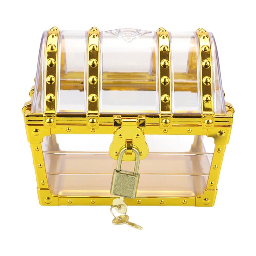 Безопасная для детей шкатулка с сокровищами для образовательных ролевых игр и инструментов для ежедневного хранения