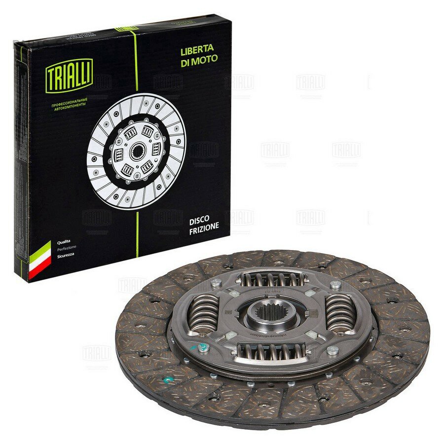 TRIALLI FD0812 Диск сцепления HYUNDAI ACCENT/ELANTRA I/GETZ 1.5-1.6 00-