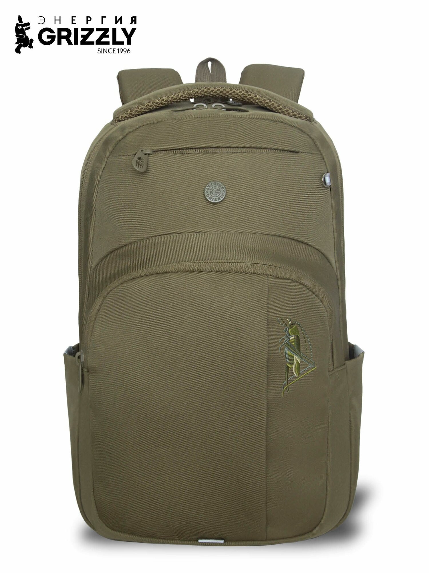 Стильный городской рюкзак GRIZZLY с отделением для ноутбука 13", женский, RD-641-3