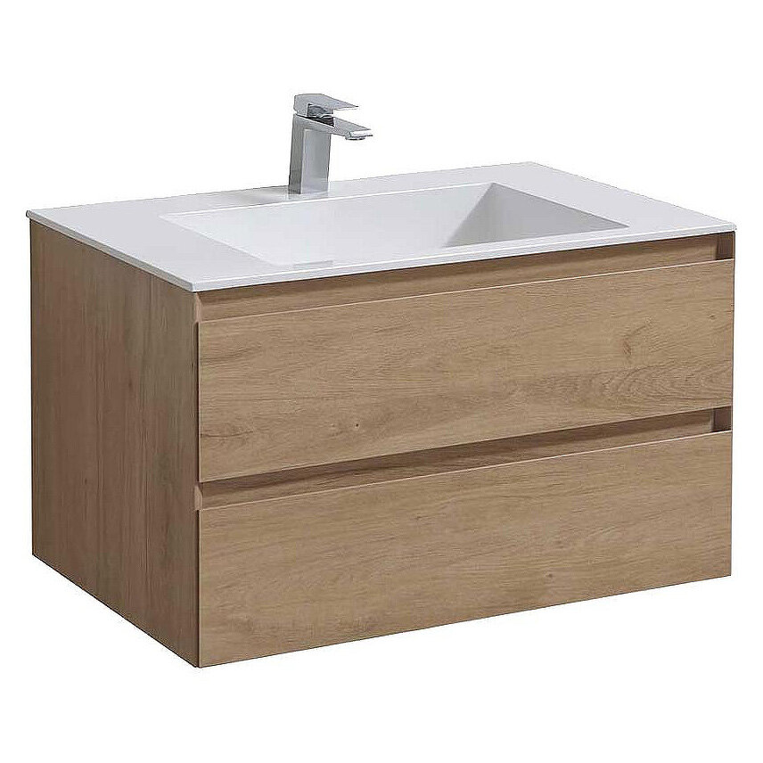 Тумба с раковиной Vincea Luka 80 VMC-2L800NO N.Oak