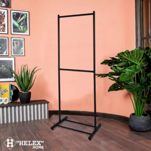 Напольная вешалка для одежды HELEX Home W-23 тёмно-серая
