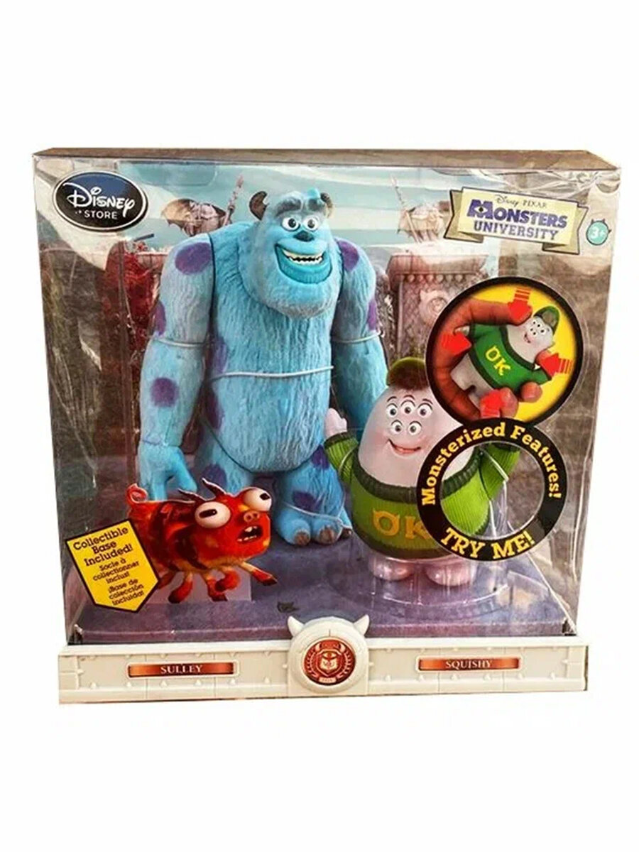 Дисней Пиксар Университет монстров / Disney Pixar Monsters University Sulley and Squishy