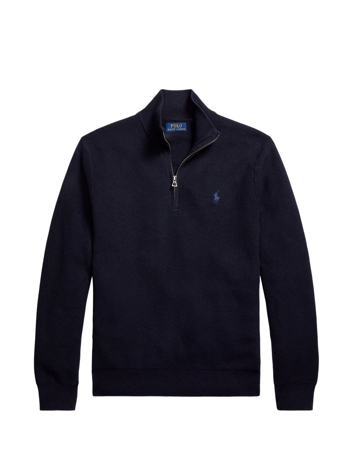 Свитер Logo-embroidered quarter-zip sweater
