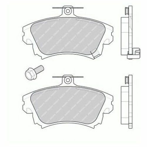 Колодки тормозные Ferodo FDB1384 для Mitsubishi Carisma, Colt VI; Volvo S40 I, V40