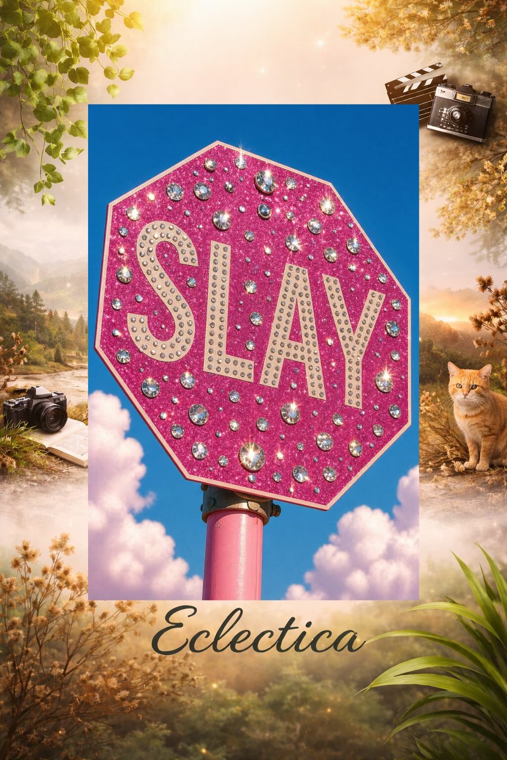 Постер "SLAY", 29.7х42см, А3, глянцевый