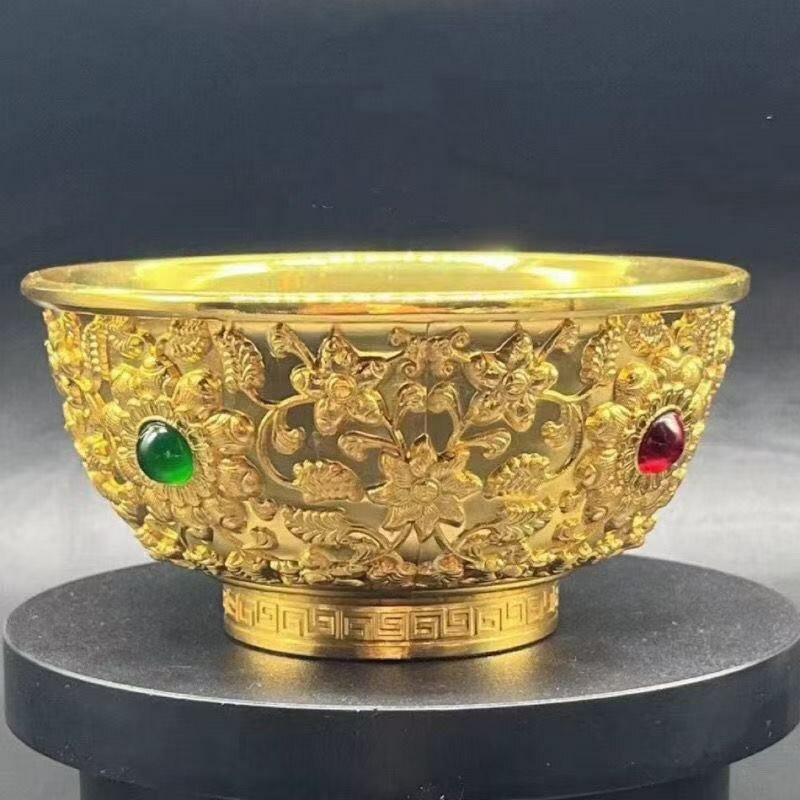 Старинная gold чаша, коллекция 1933 года （высокое качество, стоит коллекционировать）