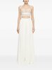 Брюки Nissa Lace-up palazzo pants