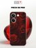 Силиконовый чехол на Poco X8 Pro / Поко X8 Про с принтом Алые розы