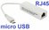 Сетевой адаптер micro USB/RJ45, 100 Мбит/с