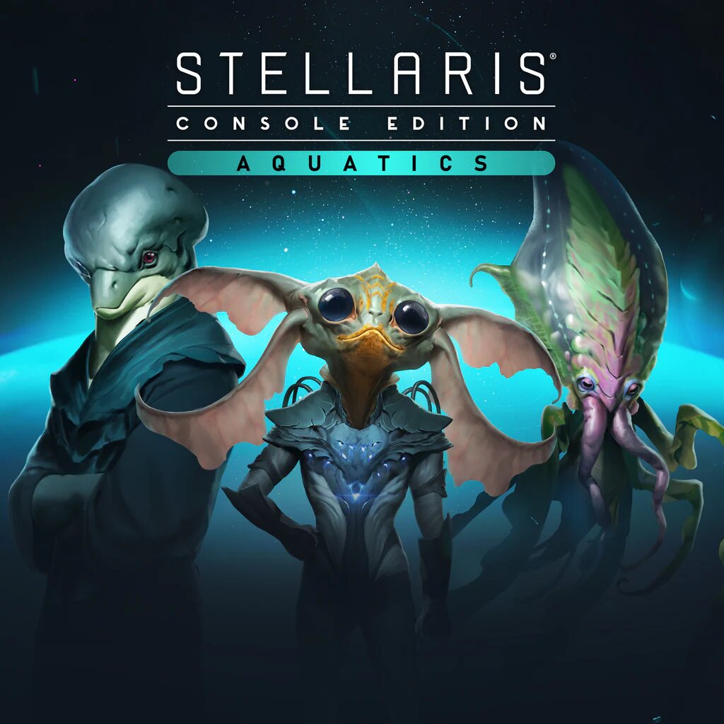Дополнение Stellaris: Console Edition PS5 - Aquatics Species Pack, цифровое издание PlayStation 5, регион Турция / код пополнения баланса