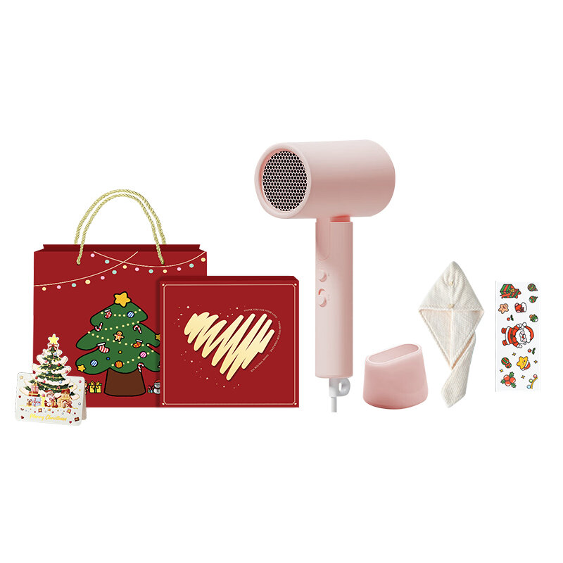 Фен унисекс Xiaomi H101, 1600 Вт, отрицательные ионы, H101 Pink-Magical Forest, Luxury Gift Box Set