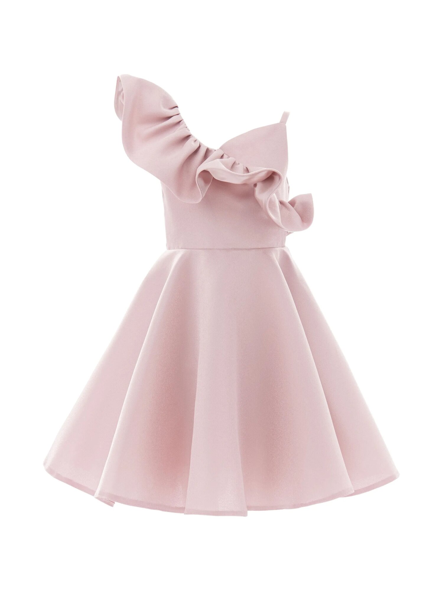 Платье Ruffled off-shoulder dress