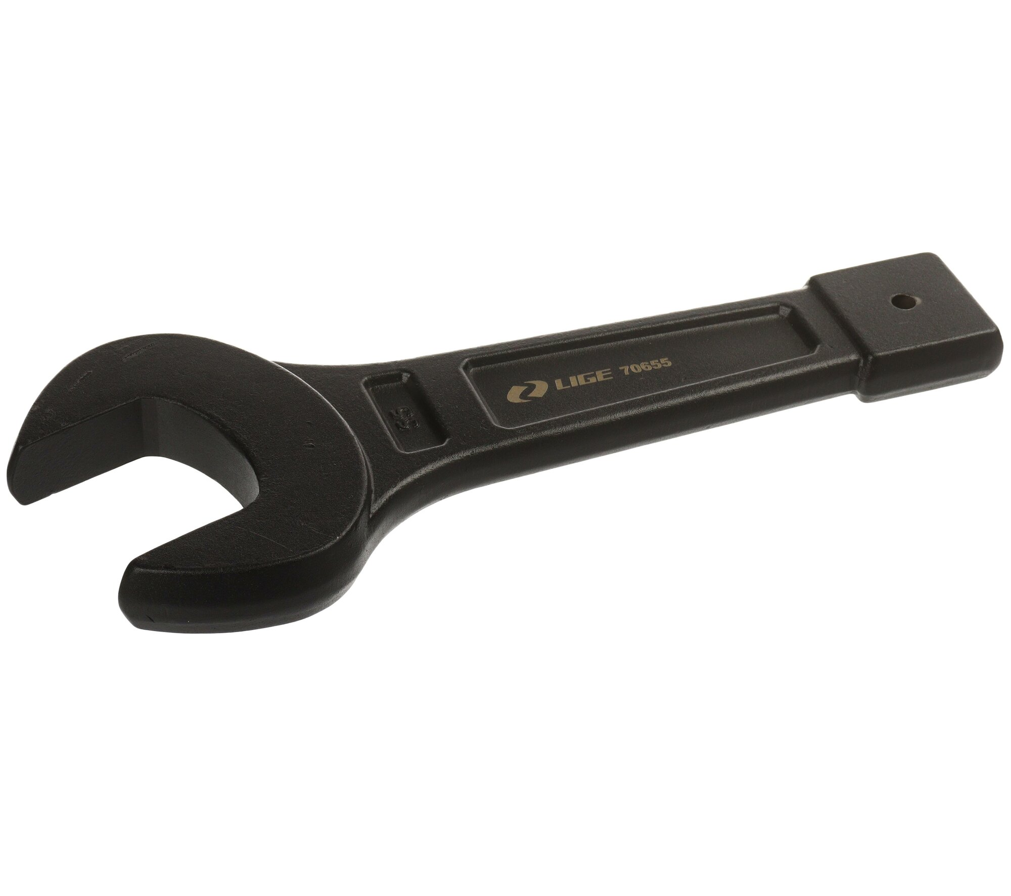 LG-70655 Ключ рожковый 55мм ударный односторонний (L-295мм) LIGE LG-70655