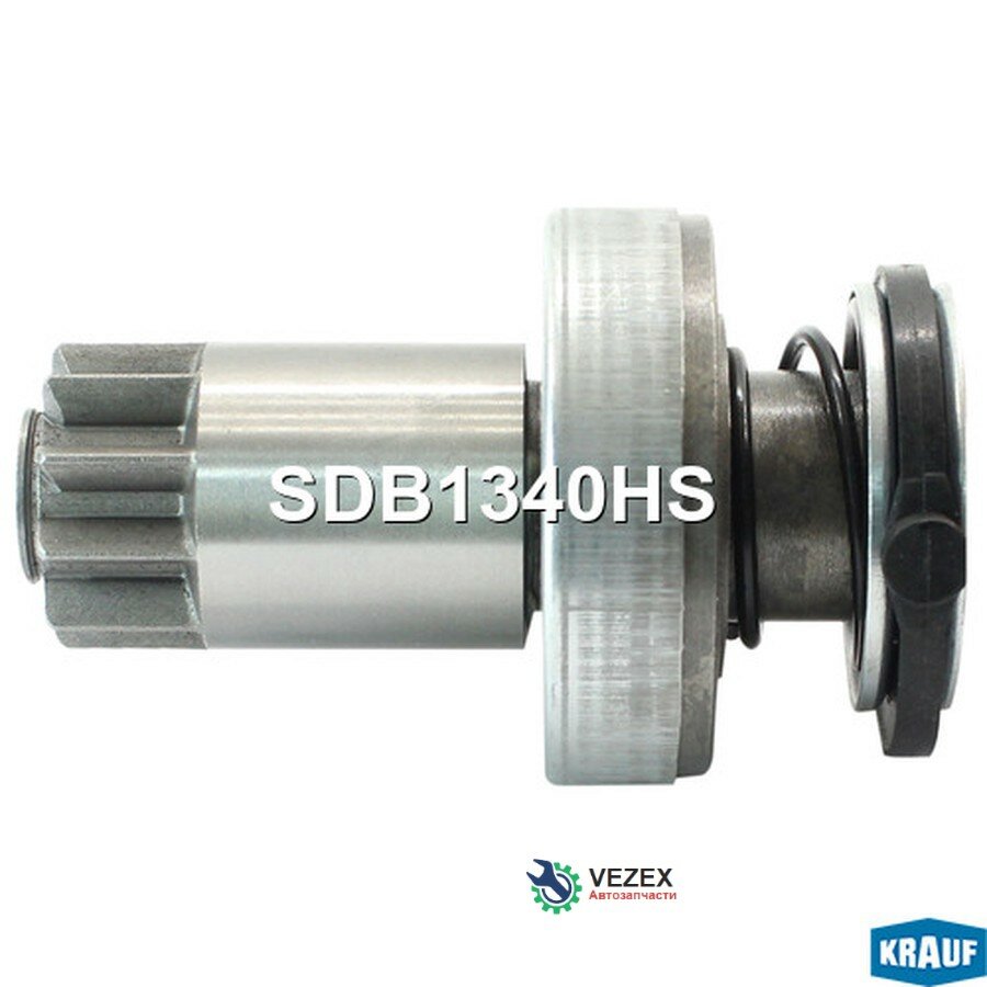 KRAUF SDB1340HS бендикс стартера !10z ACR D28 L83 16шл.\ Audi A2/A3 1.4-1.8T, VW Golf 1.6-2.0 90>