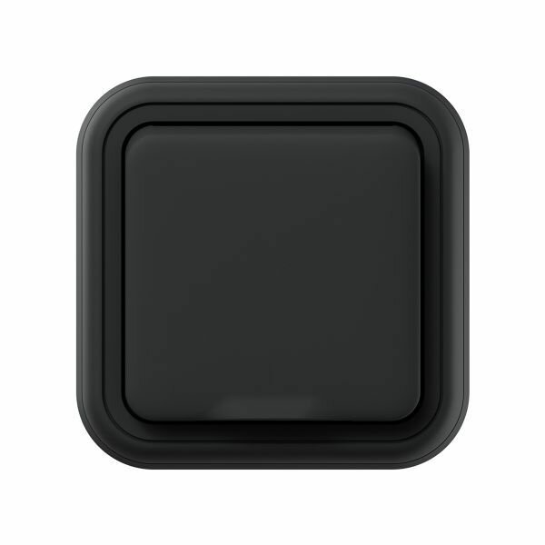Розетка 1-м СП Бронто 16А IP55 винтов. клеммы антрацит EKF BT2-SOA-111