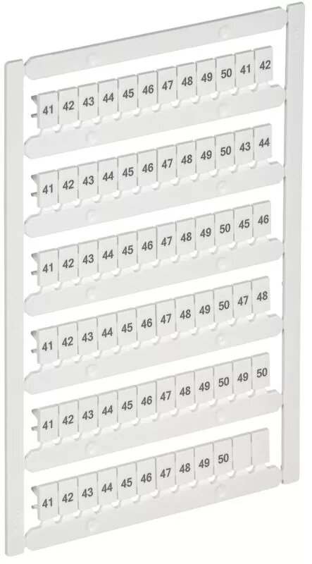 Маркер для CTS/CP 4кв. мм "41-50" ARMAFIX IEK AF-CT10D-M-004-05
