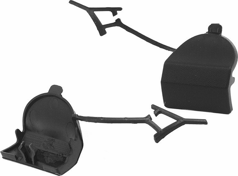 Заглушка под SAT ST-PR02-087C-2 крюк Porsche Cayenne 14-18 сзади Слева