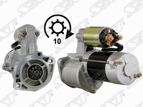 Стартер SAT ST-64-0069 Mitsubishi Delica 89-99 / Pajero 81-00 2 kW/ Z=10