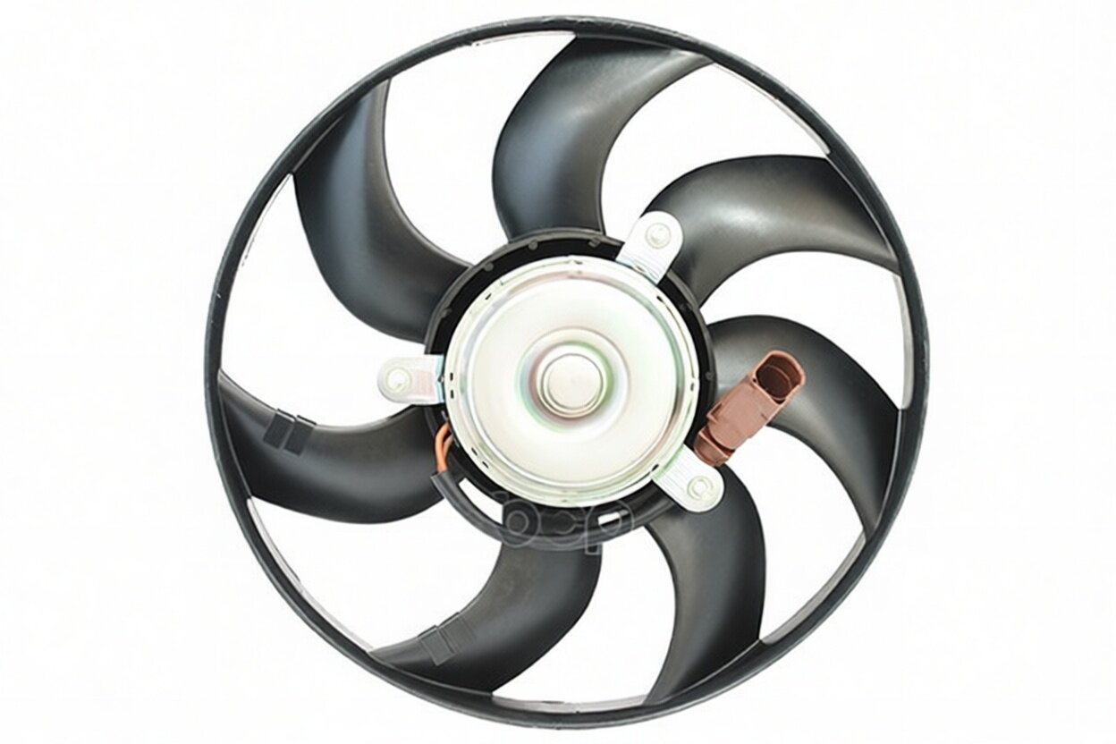 Вентилятор радиатора VW GOLF 5/PASSAT 05-/TOURAN KFD083 KORTEX арт. KFD083