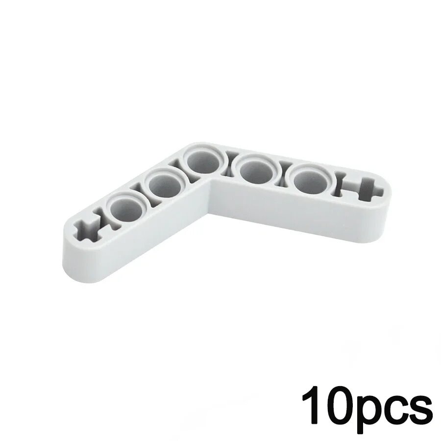 Белые строительные блоки Leduo 10 шт (32348-Light Gray)
