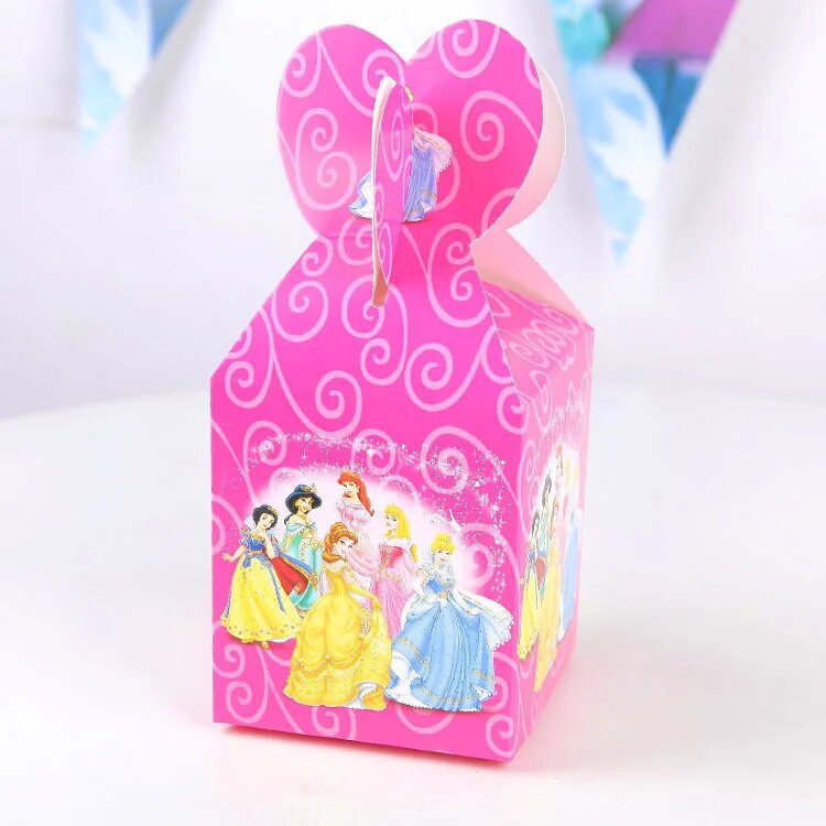 Коробочка для конфет Disney "6 принцесс", розовый
