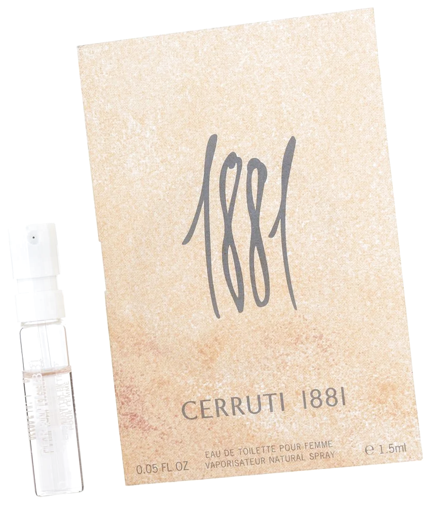 Cerruti 1881 пробник женской туалетной воды 1.5 мл / Черутти 1881